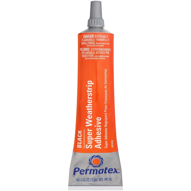 Permatex Black Super Weatherstrip Adhesive - 5 fl. oz. Tube for sale ...