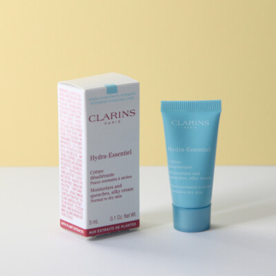 CLARINS MOISTURIZES AND QUENCHES SILKY CREAM SAMPLE SIZE 5 ML 0.1 OZ ...