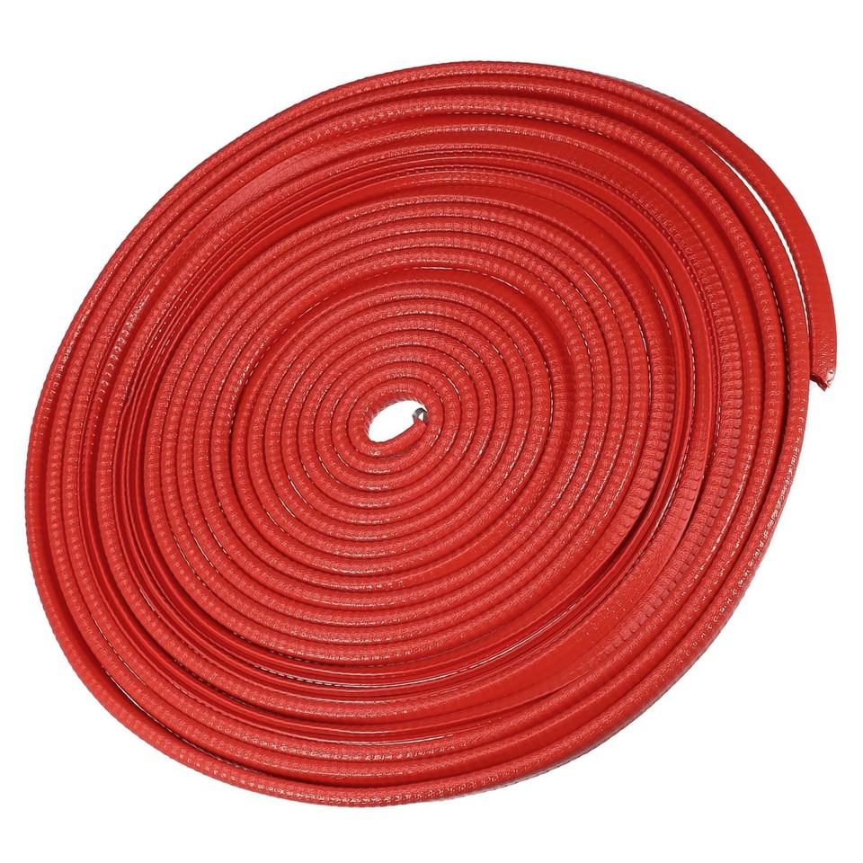 20 Feet Car Rubber Seal Trim Molding Door Edge Red Lock Protector ...