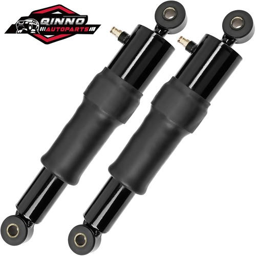 For Rear Steel Air Ride Shocks Suspension Pair Harley Touring Bagger 80 ...