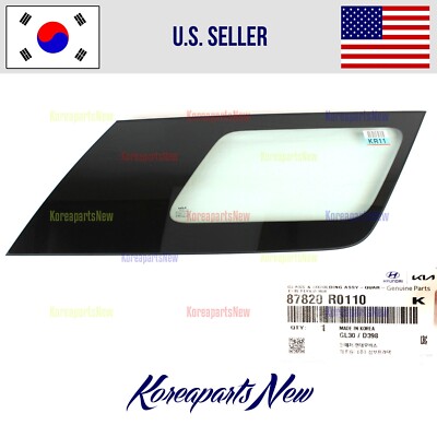 REAR Quarter Panel Window GLASS Right PASSENGER ⭐OEM⭐ Kia Carnival 2022 ...