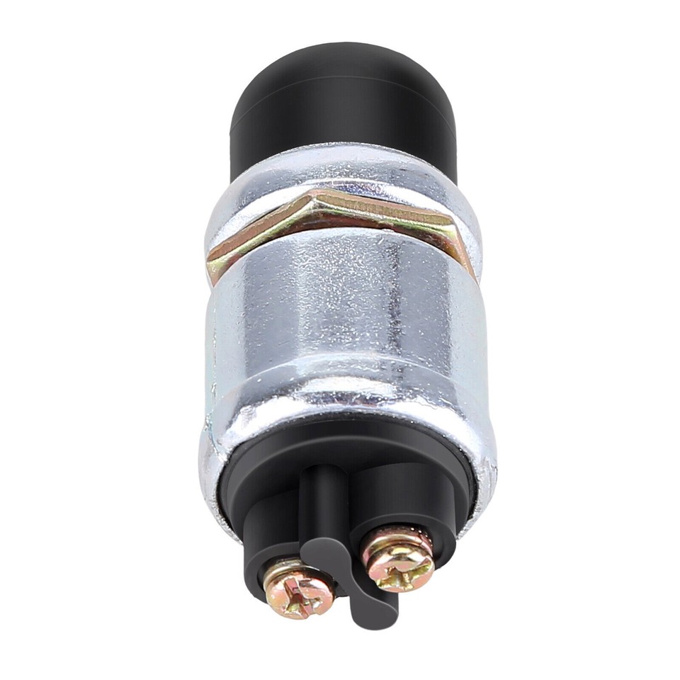 2PCS 12 Volt DC Heavy-Duty Start Momentary Push-Button Starter Switch ...