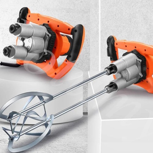 3250W Industrial Grade Mixer Adjustable Speed Double-rod Twin-screw Mix ...