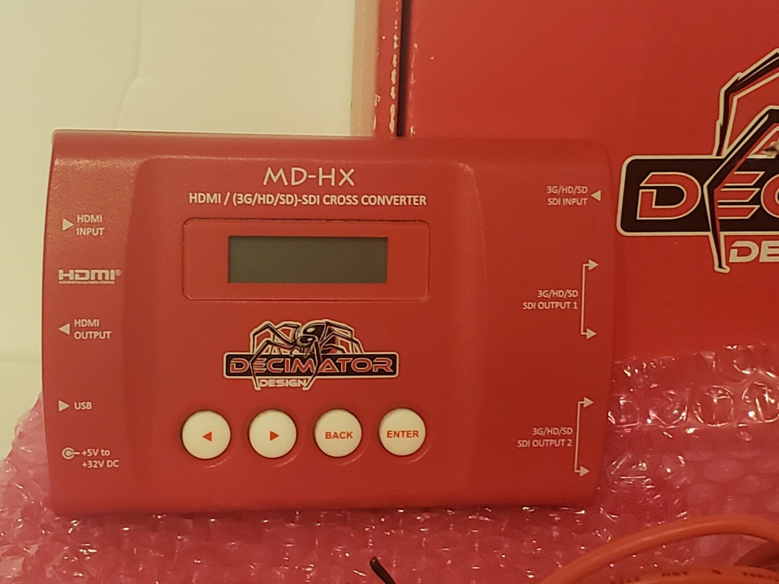 Decimator MD-HX Miniature HDMI/SDI Cross Converter with Scaling and ...