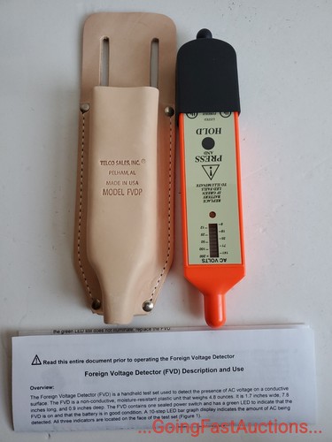 New Telco Model FVD FVDPC Foreign Voltage Detector 3NXR Category IV FVD ...