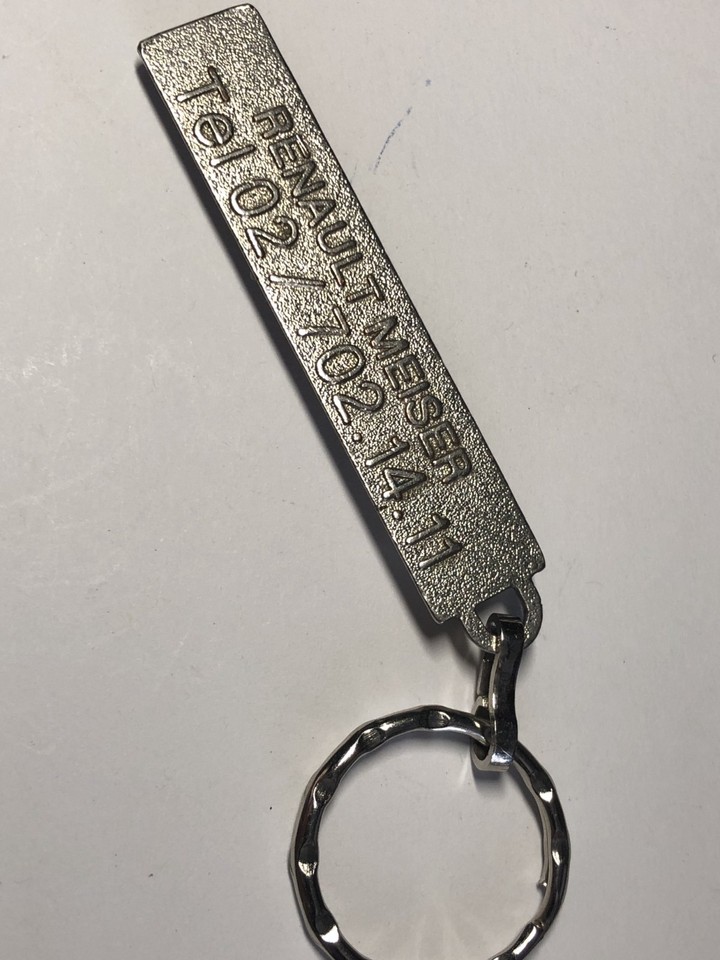 Vintage Renault Logo Dealer Solid Metal Keyring Keyfob | eBay