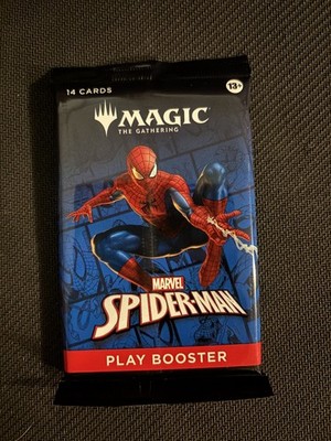 Magic: The Gathering (MTG) Marvel Spiderman Play Booster Pack | eBay