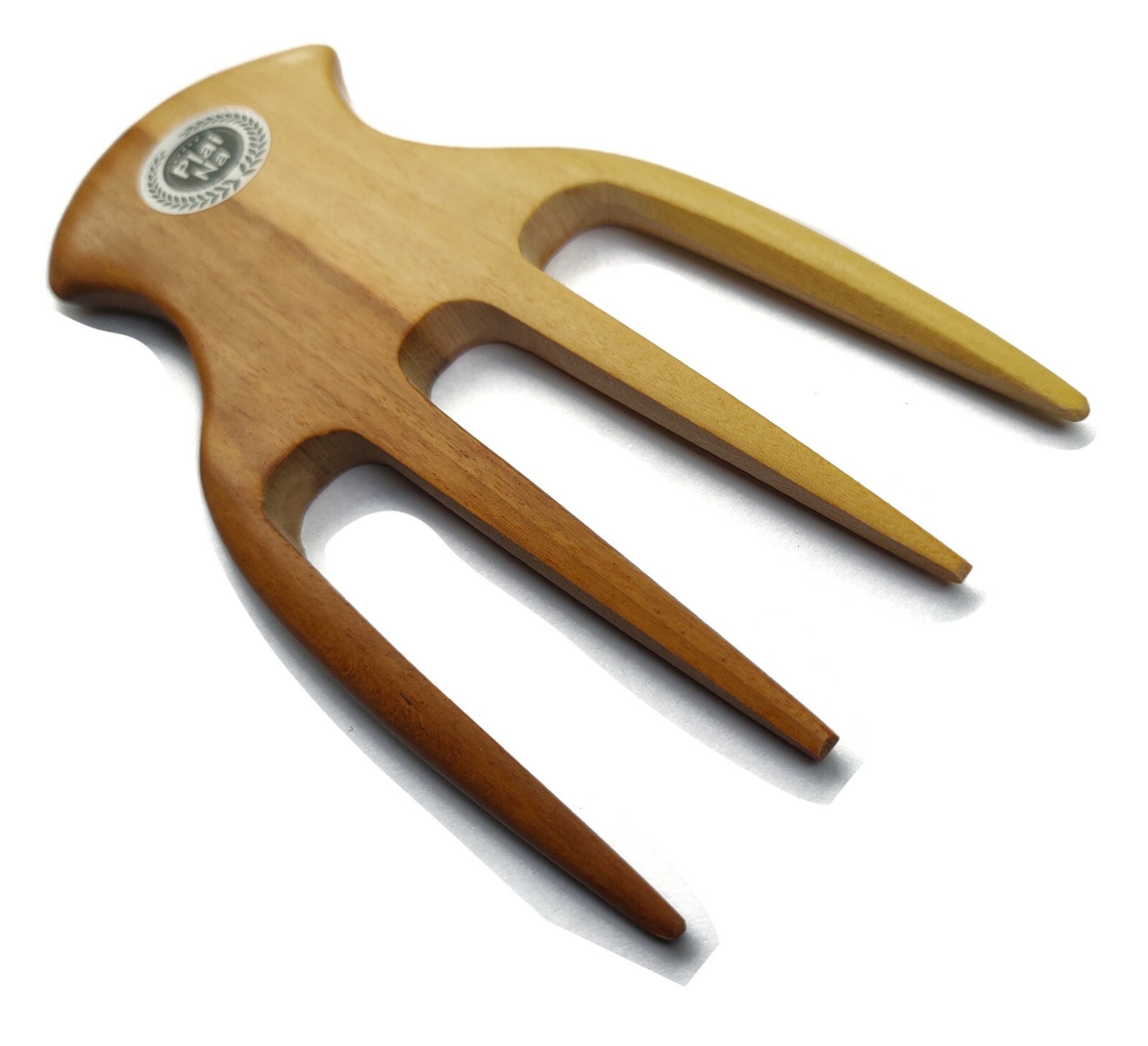 Wooden Wide Tooth Afro Comb Pick With Handle for Curly Thick African ...