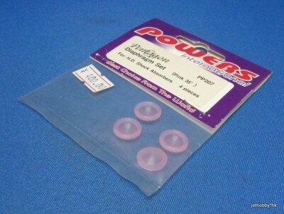(Pentagon PP207) Shock Absorber Diaphragm Set Pink 35° Tamiya Kyosho ...