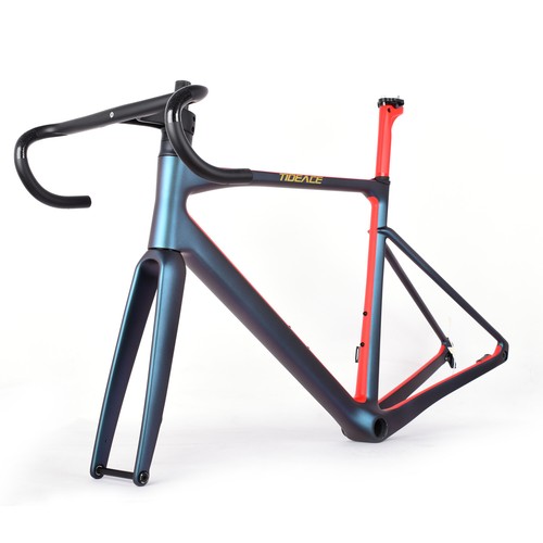 T1000 Full Carbon Fiber 700*32C Road Racing Disc Brake Bicycle Frame ...