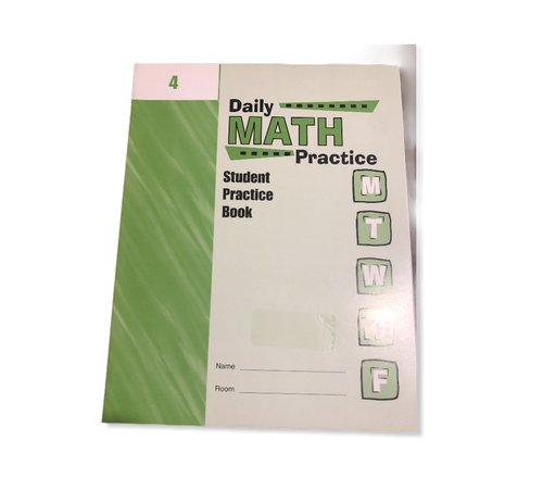 Daily Math Problems Grade 4 Student Practice Book Homeschool Math | eBay