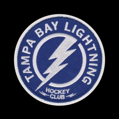 NHL Tampa Bay Lightning Shoulder Jersey Patch 2021 Version Hockey Club ...