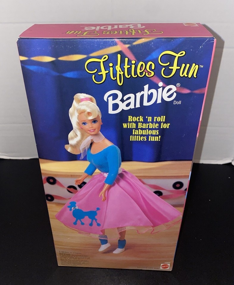 Vintage Barbie’s Fifties 50’s Fun Doll 15820 Mattel 1996 NEW | eBay