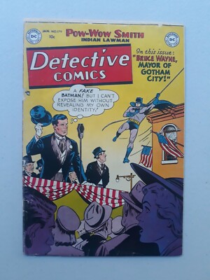 Detective Comics 179 Golden Age Batman 1952 Rare | eBay