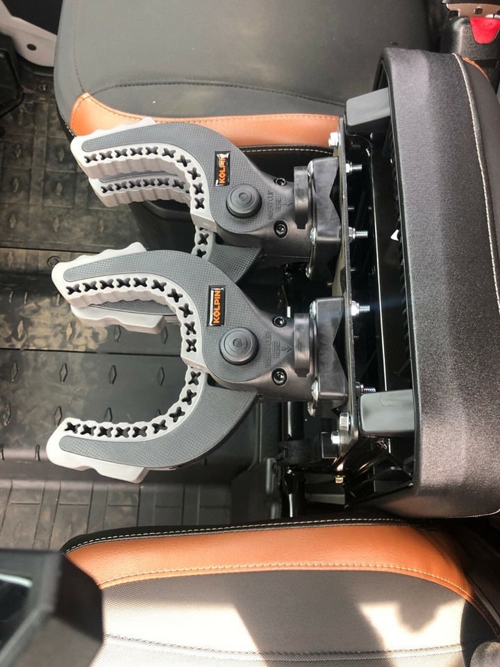 Can am Defender Gun mount, Under Seat Gun Rack | eBay