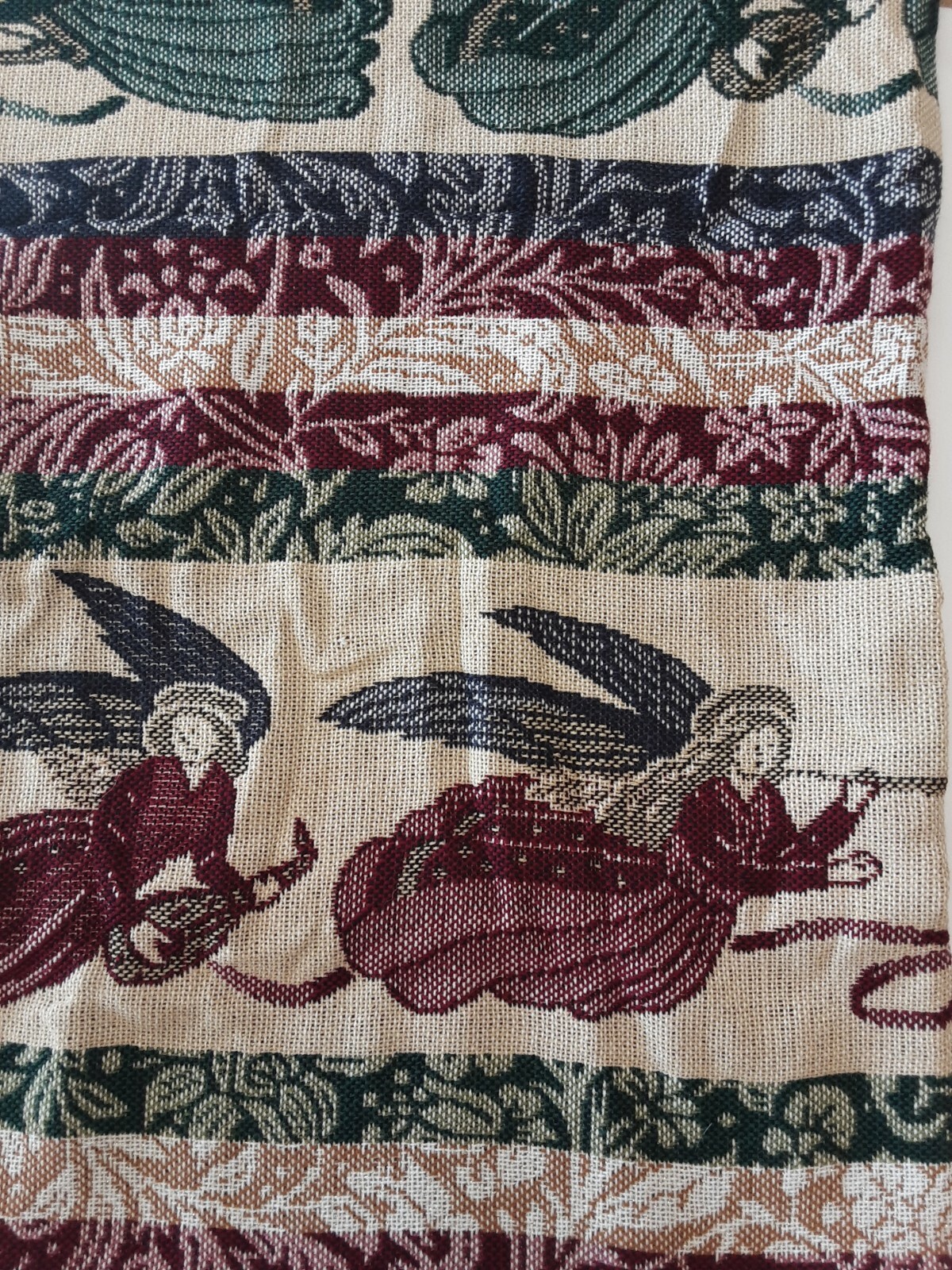 Mohawk Home Holiday Angel Tapestry Throw W/Matching Tote Bag | eBay