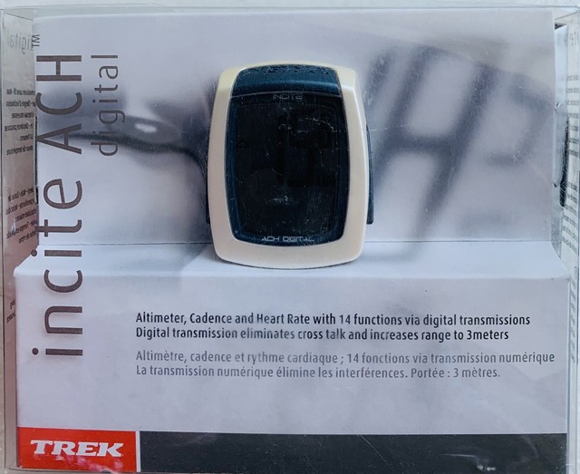 TREK INCITE ACH Digital Bike Cycling Computer Beige for sale online | eBay