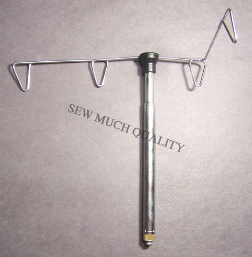 THREAD GUIDE Holder Telescopic 4 thread Elna L5D Singer 14CG744 14CG754 ...