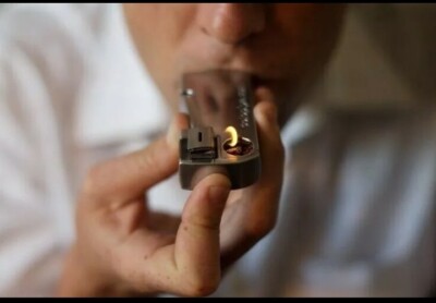 Solopipe - The Original Self-Igniting Pipe and Lighter Combo-Chrome ...