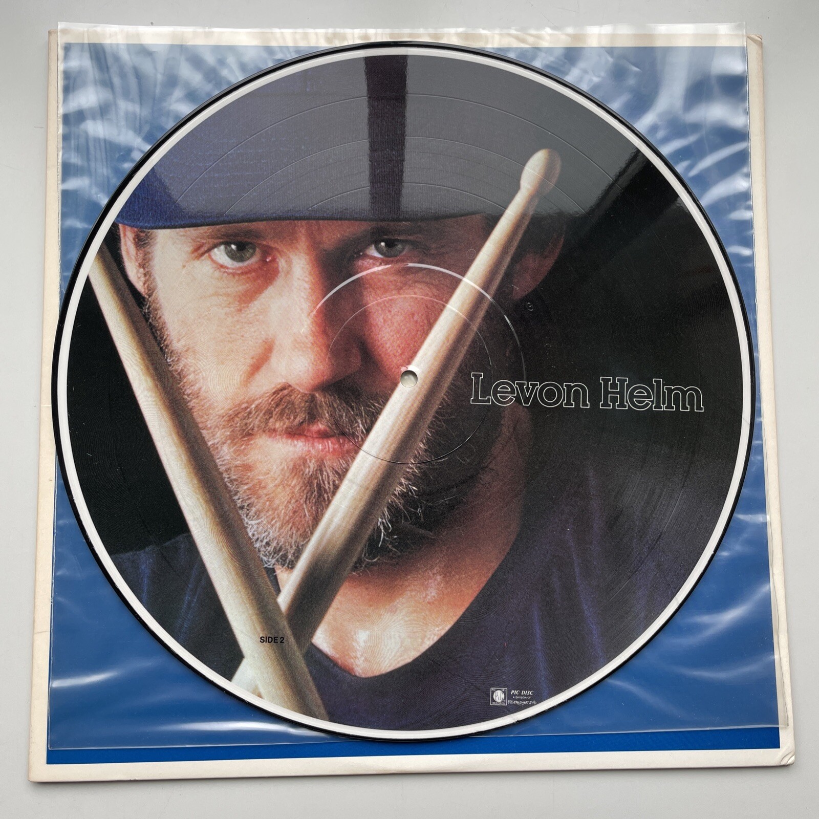 LEVON HELM from THE BAND picture disc LP 12" record 1978 PR0M0 EX++ | eBay