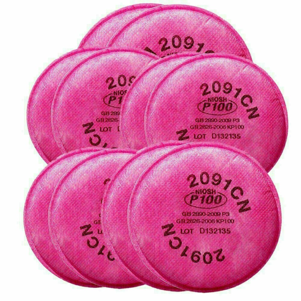 2091 P100 Filters/5N11 Filters Replacement for 6000 6800 7000 Series ...