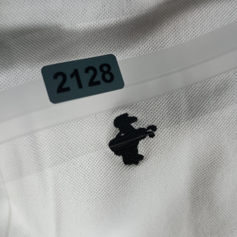 Louis Castel Golf Shirt Women Size 100 (US L) White Polo | eBay