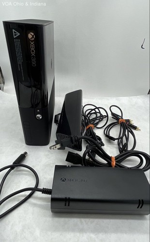 Microsoft XBOX 360 E Console Model #1538 With Kinect & AC Adaptor ...