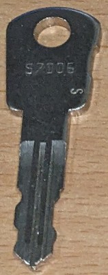 GREENWALD SENTINEL 2 KEY PART #GW91-2000-19 CODED S7006 | eBay