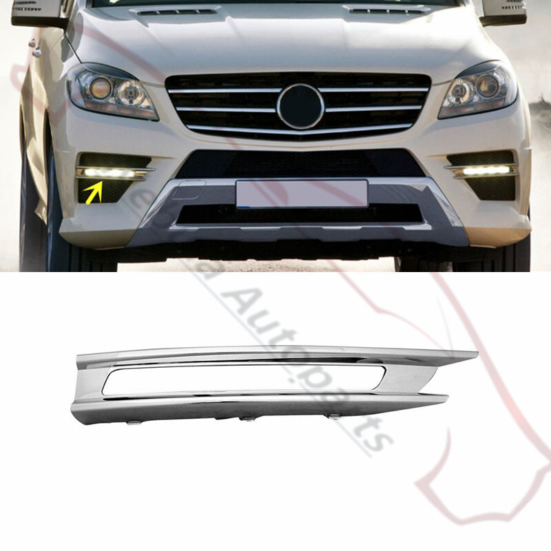 For Mercedes W166 ML350 2012-2015 Right Side Front Fog Light Chrome ...