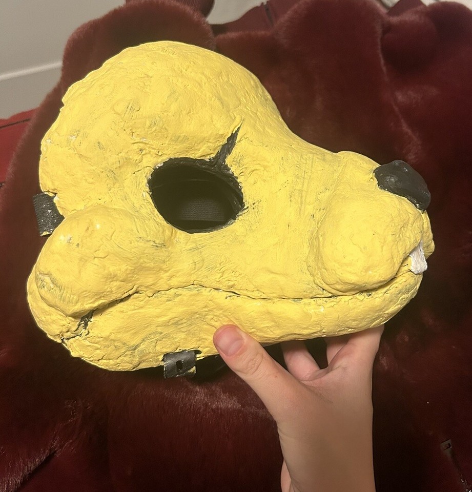 Dinosaur Mask Premade FNAF Themed Spring Bonnie | eBay