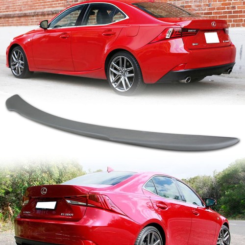 Unpainted Fit FOR Lexus IS250 IS F Sport IS300h 3rd D Style Trunk ...