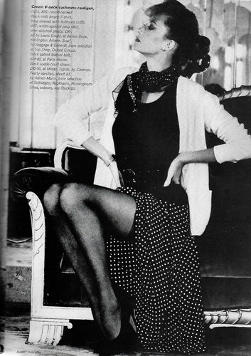 VINTAGE VOGUE UK 1979 GIA CARANGI Anna Andersen FASHION KELLI WINN ...