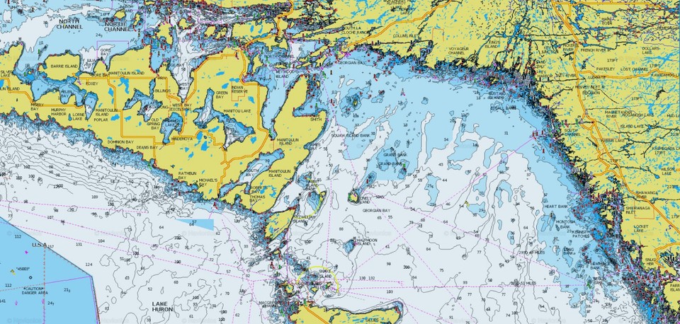 Navionics + 2024 microSD MSD Chart Card Maps U.S. North Lakes, Rivers ...