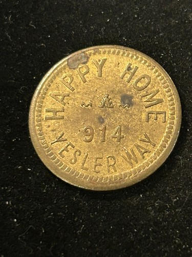 Seattle Washington Trade Token Happy Home | eBay