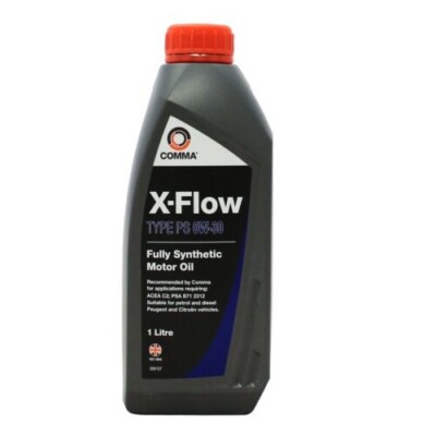 X-Flow Type PS 0w30 Fully Synthetic Car Engine Oil - 1 Litre - COMMA ...