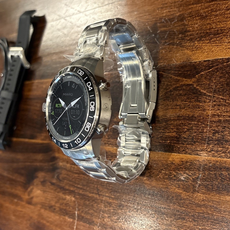 Garmin MARQ Aviator Titanium Gen 1 (Excellent Condition) | eBay