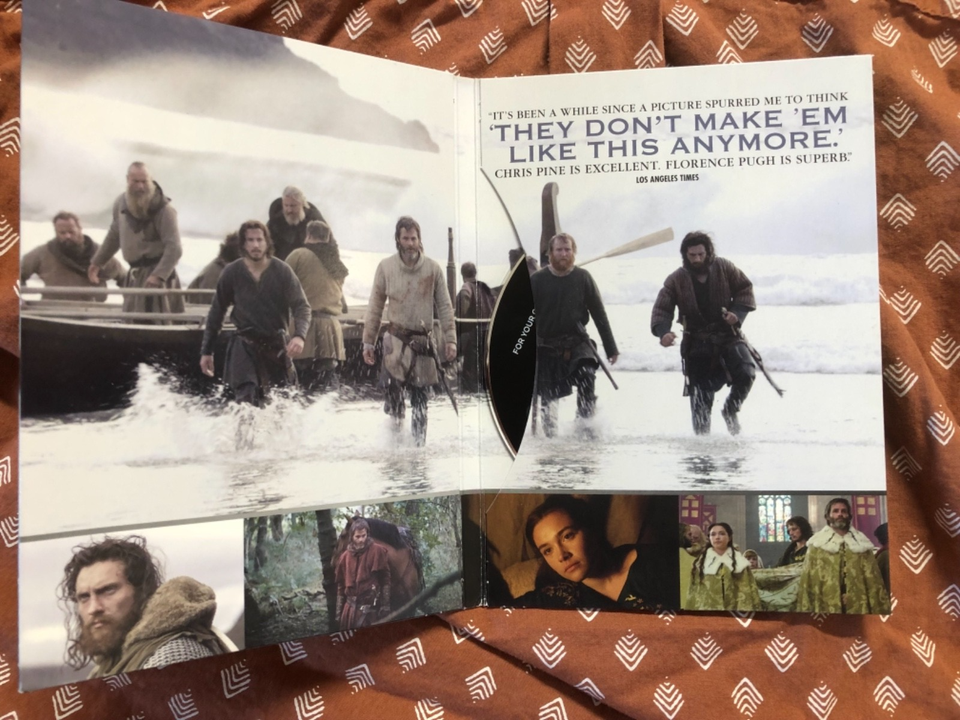 OUTLAW KING NETFLIX FYC DVD 2018 Chris Pine UBER-RARE Authentic (not ...