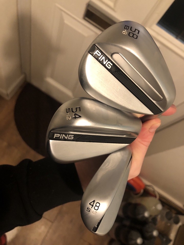 2026 Ping S259 Wedges.48/54/58. Black Dot. Ping Wedge Flex. Used One ...