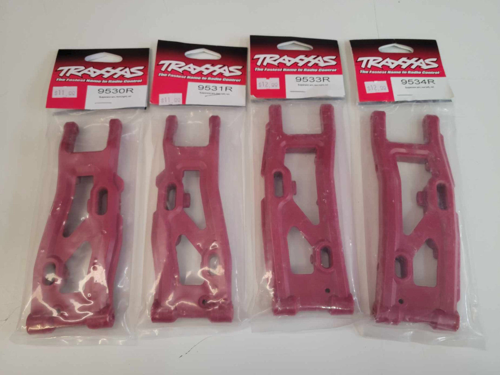Traxxas Sledge Red Control Arm Conversion - 9530R / 9531R / 9533R ...