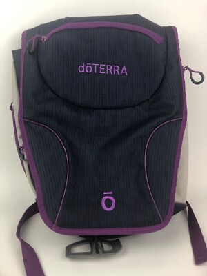 doTERRA Convention Backpack Purple Gray Shoulder Straps - Extra Rare ...