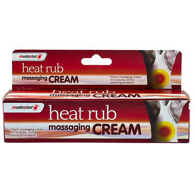 Heat Rub Warm Massage Cream Tube Instant Soothing For Muscle Discomfort ...