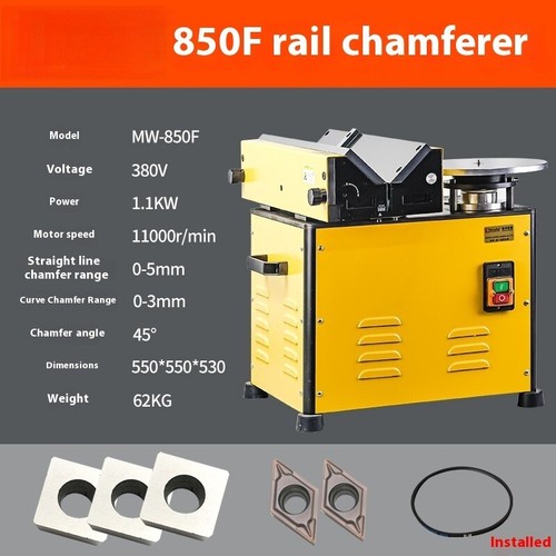 High Speed Slide R Angle Benchtop Deburring 45 Degree Slope Chamfering ...