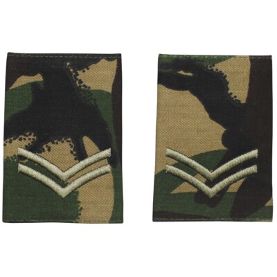 Genuine British army Shoulder loops Cloth CORPORAL Military Insignia ...