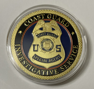 CGIS COAST GUARD INVESTIGATIVE SERVICE SPECIAL AGENT GOLD CHALLENGE ...
