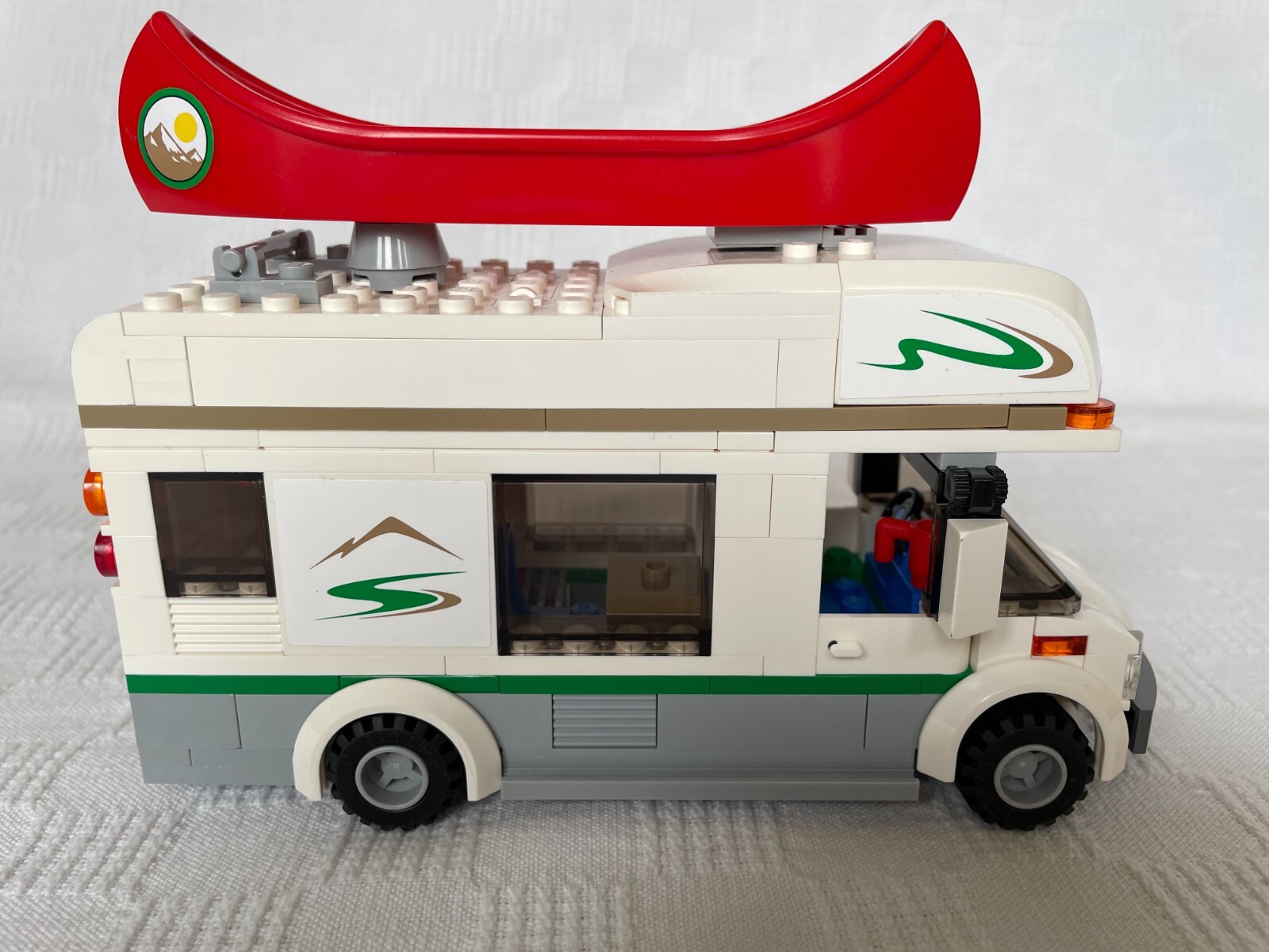 Lego City 60057 Camper Van. 2 Mini-Figures. Complete Set. With ...