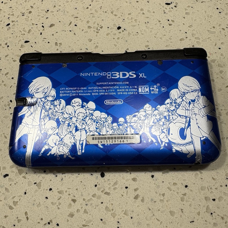 Nintendo 3DS XL Persona Q Shadow Of Labyrinth Velvet Special Edition ...