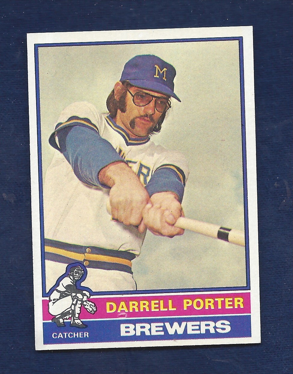 SHARP PACK FRESH 1976 TOPPS BASEBALL #645 DARRELL PORTER .99 SHIP F917 ...