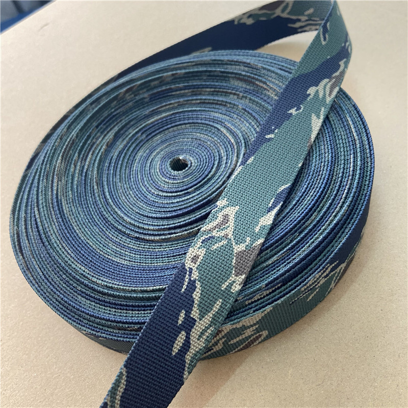 Tiger Stripe Camouflage Webbing Non-elastic Edging Strips 1m Length 2 ...