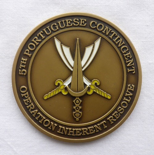 5th PORTUGUESE CONTINGENT in IRAQ OPERATION INHERENT RESOLVE bronze ...