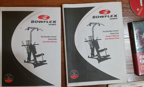 BOWFLEX XCEED Owner's Manual Fitness Guide, CD TRAINING SOFTWARE Assy Instr. | eBay